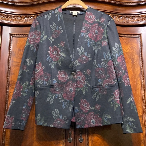 retrology | Jackets & Coats | Nwot Beautiful Ponte Blazerjacket | Poshmark